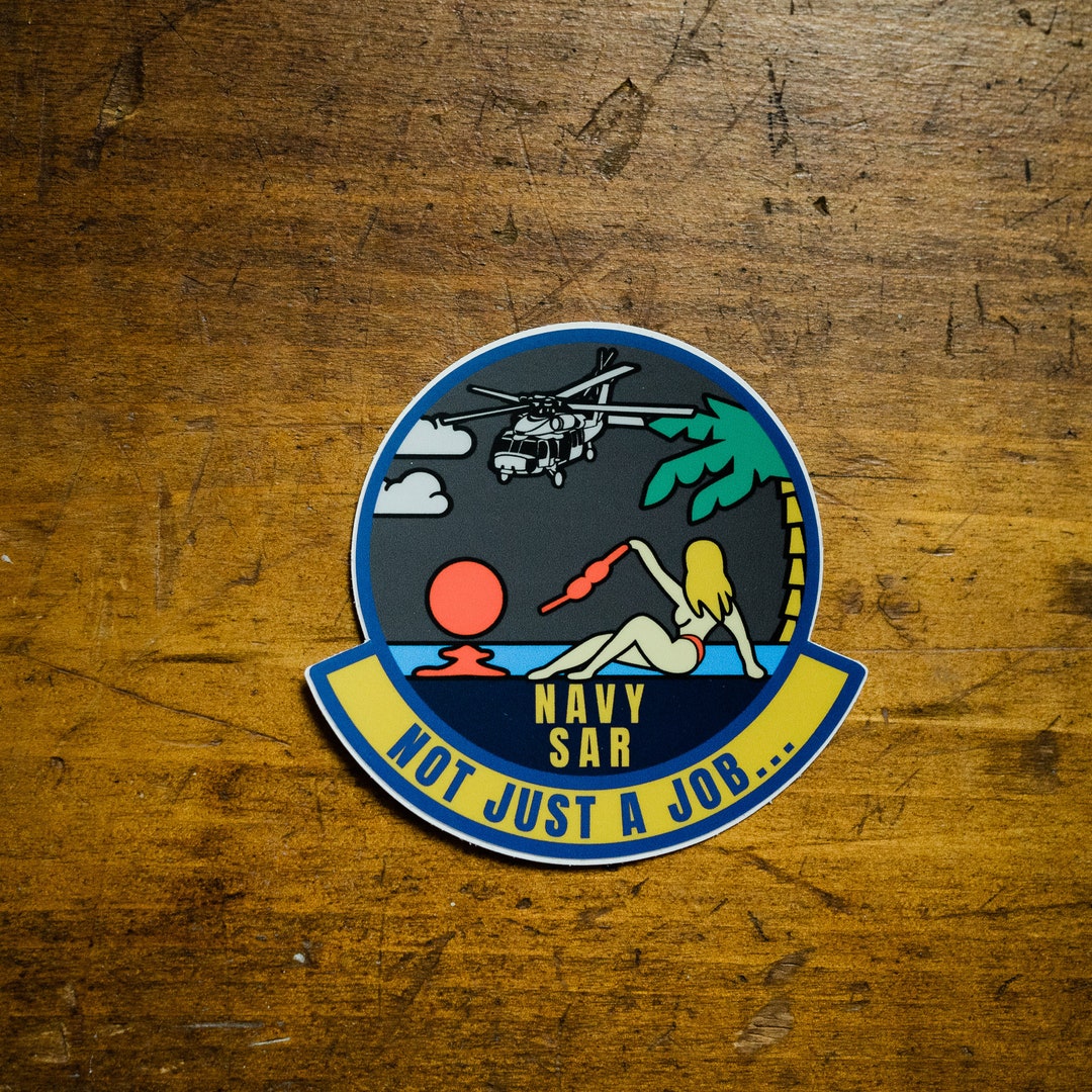 Navy SAR, Not Just A Job... Vinyl Sticker - Etsy