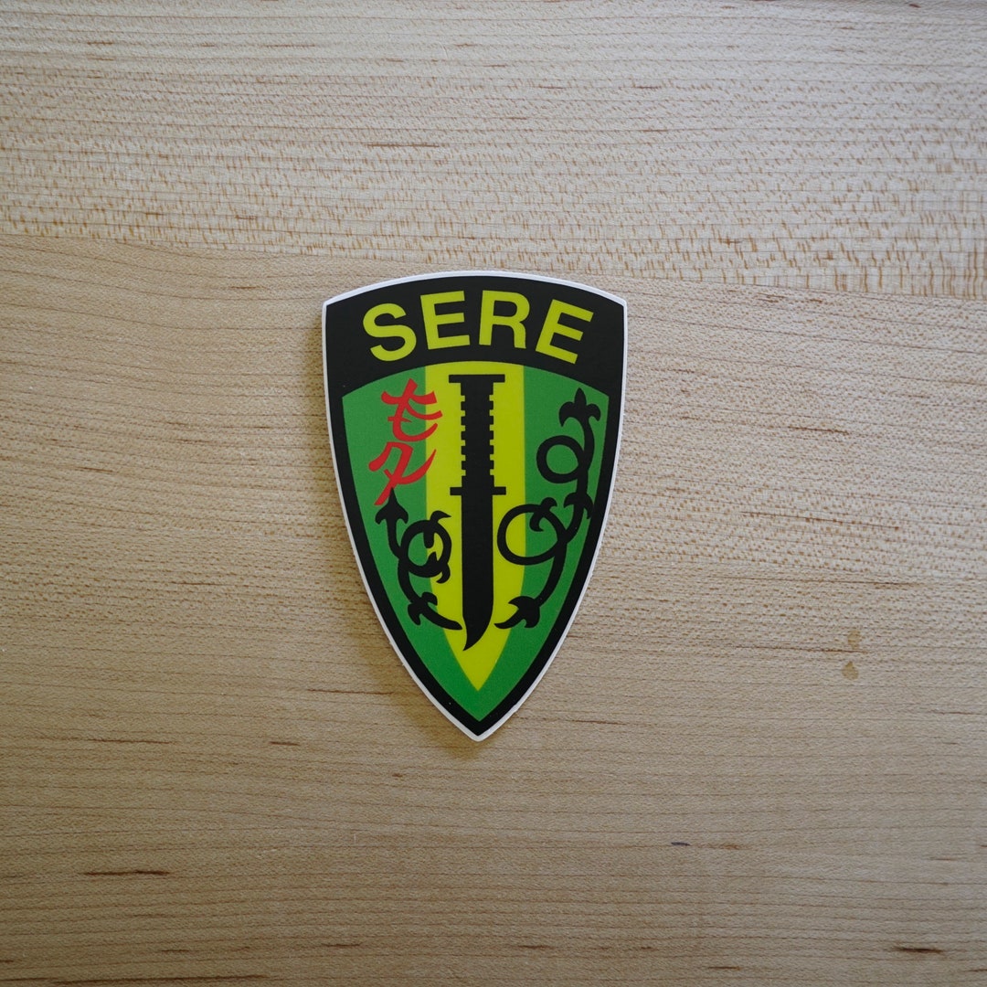 SERE Survival Evasion Resistance and Escape School Colored Sticker - Etsy