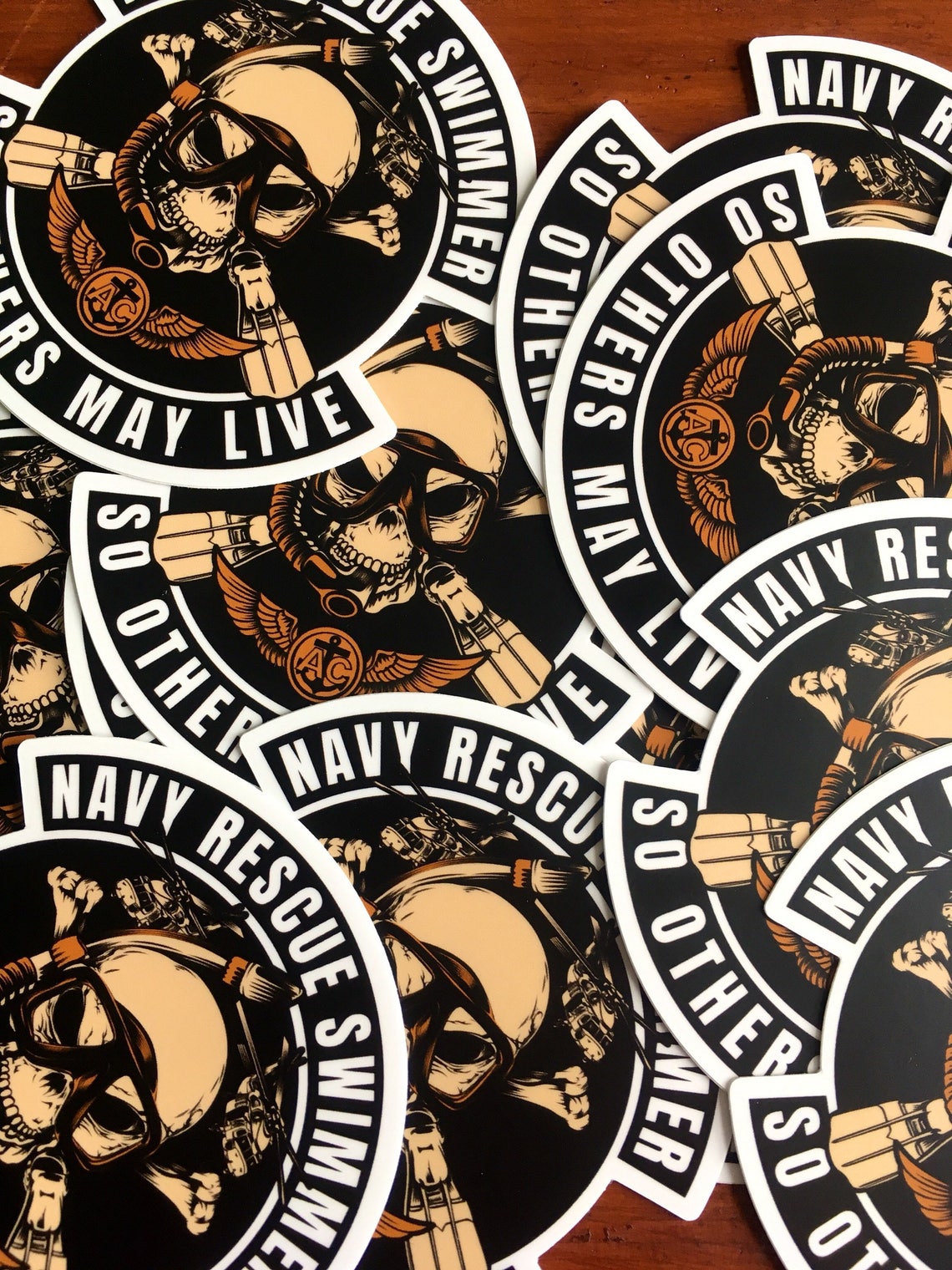 Navy Rescue Swimmer - so Others May Live Sticker - Etsy