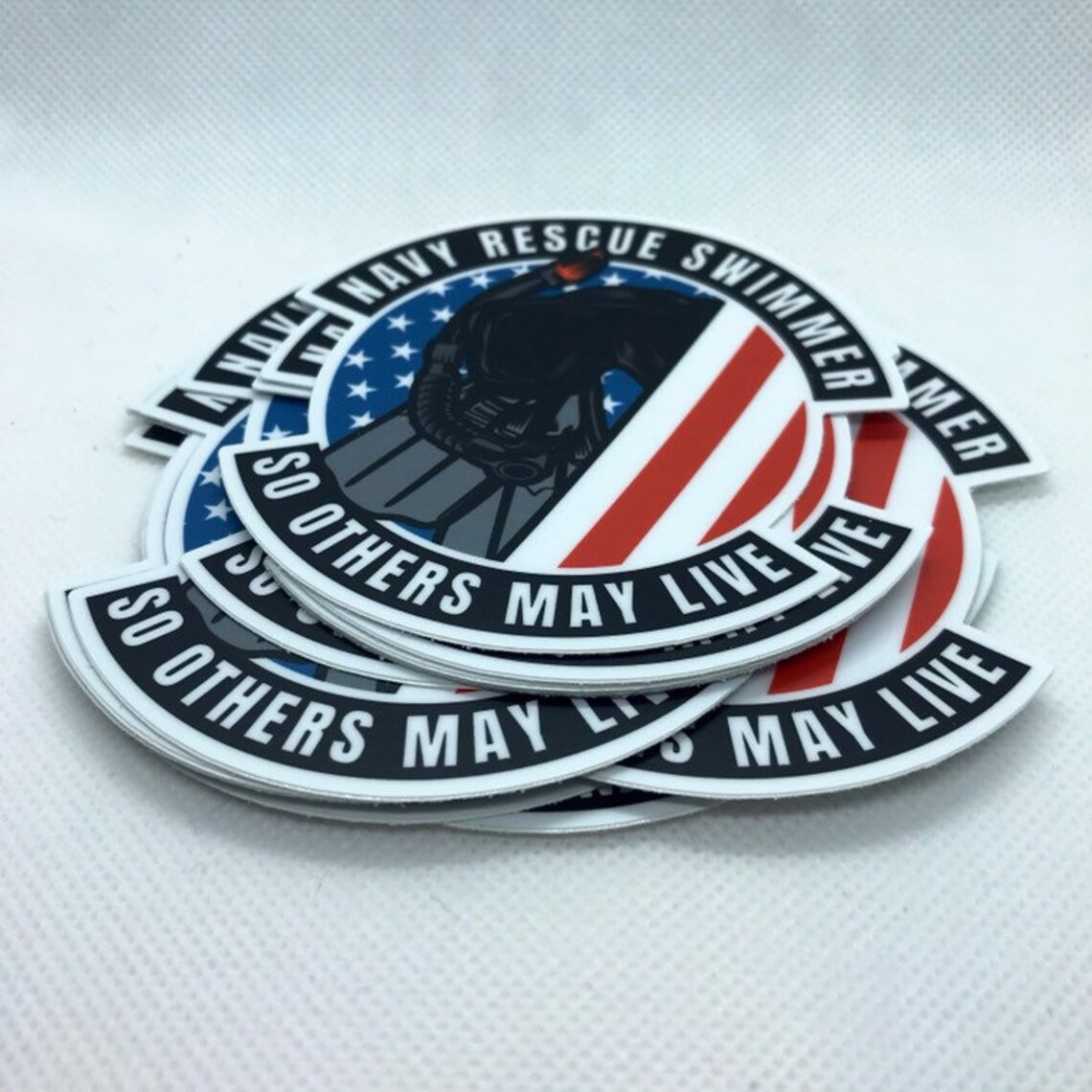 Navy Rescue Swimmer Mask Fins and Snorkel Sticker - Etsy