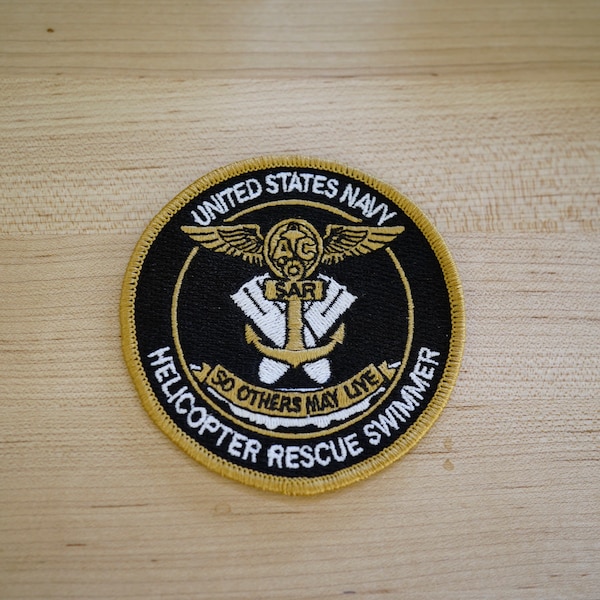 Rescue Swimmer Patch - Etsy