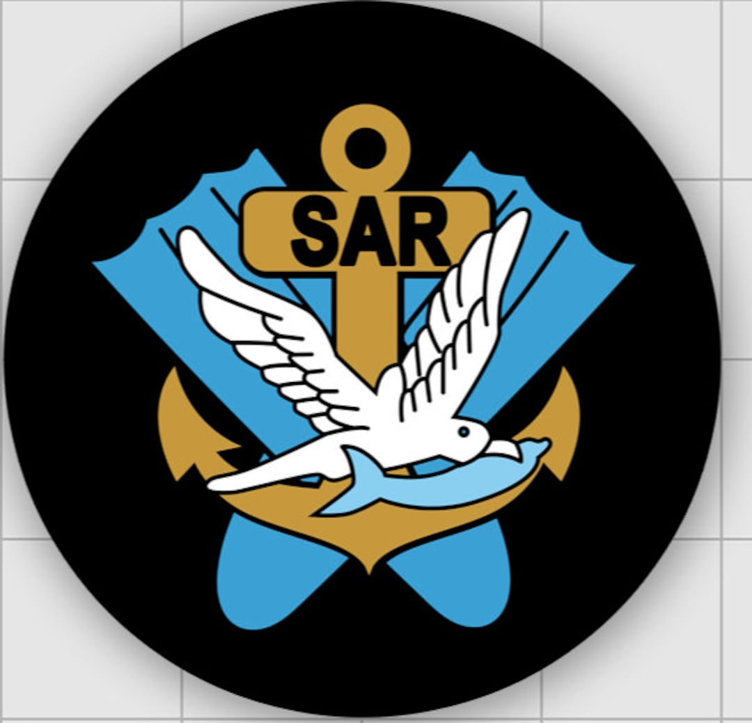 Search And Rescue Logo Navy