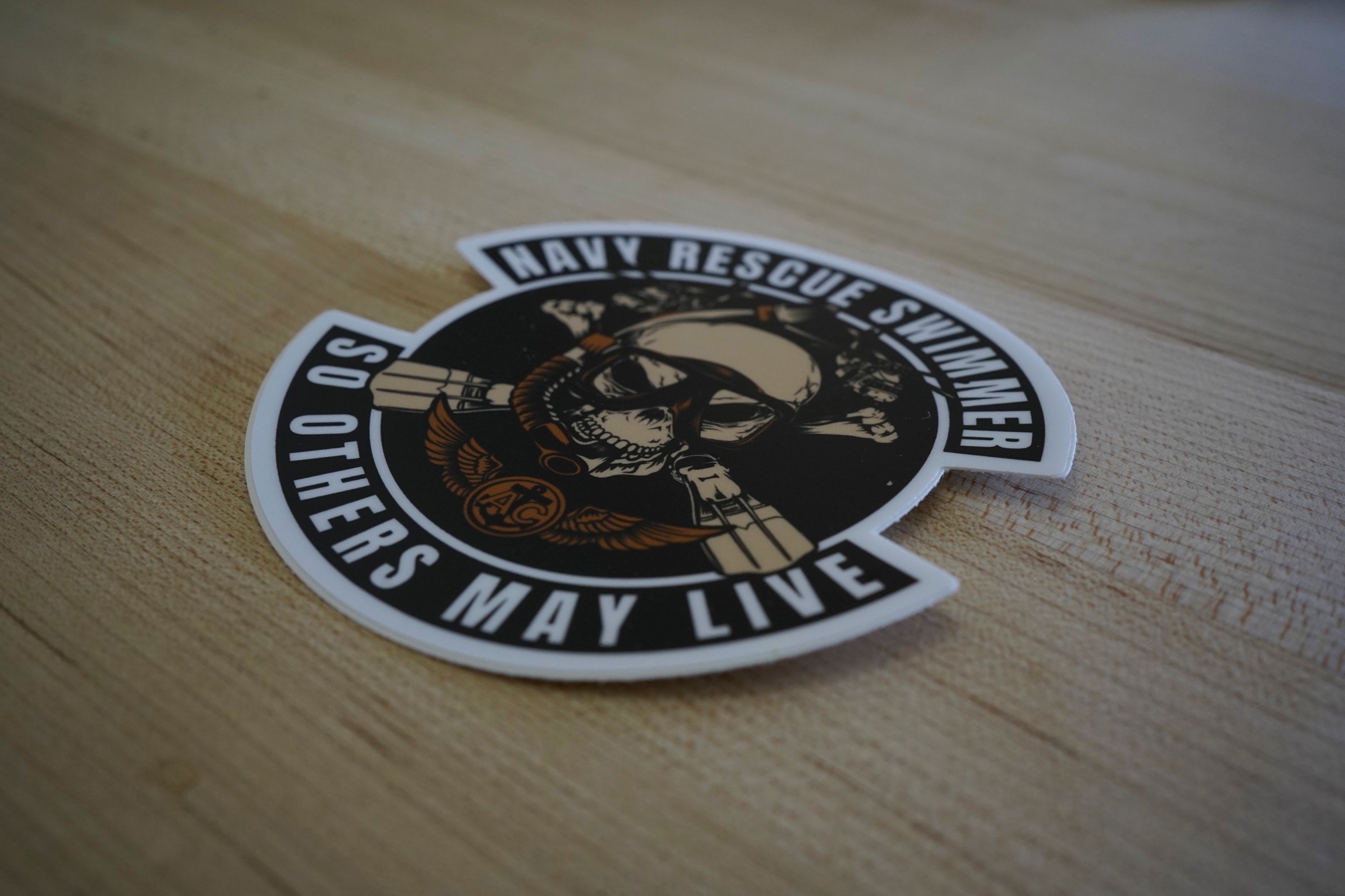 Navy Rescue Swimmer - so Others May Live Sticker - Etsy