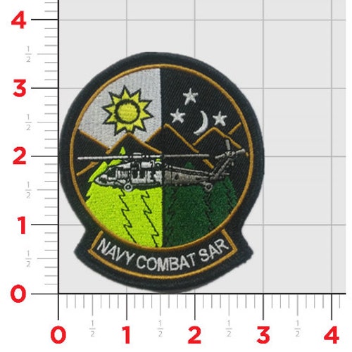 SAR Search and Rescue Shoulder Patch With Hook and Loop - Etsy