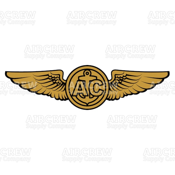 Navy Aircrew Wings Vector - Etsy