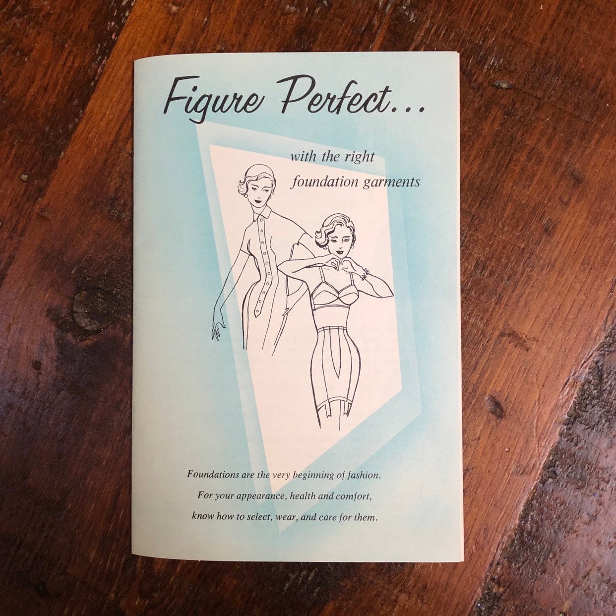 Corset Book, Figure Perfect Foundation Garments Information, Rockabilly ...