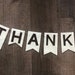 Thankful Pennant Banner // Thanksgiving Pennant Banner // Pennant ...