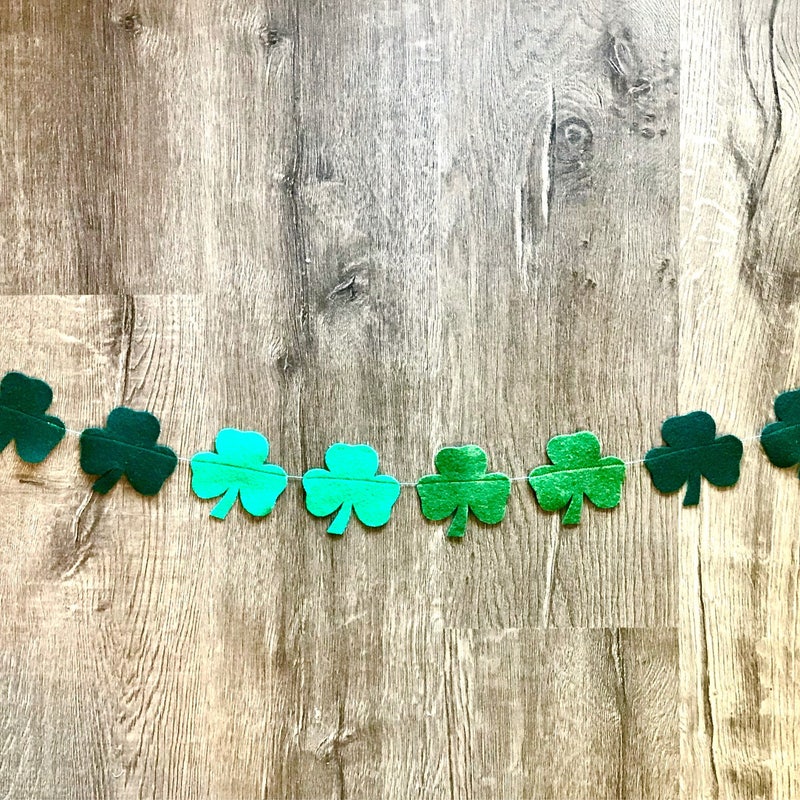Clover Garland - Etsy