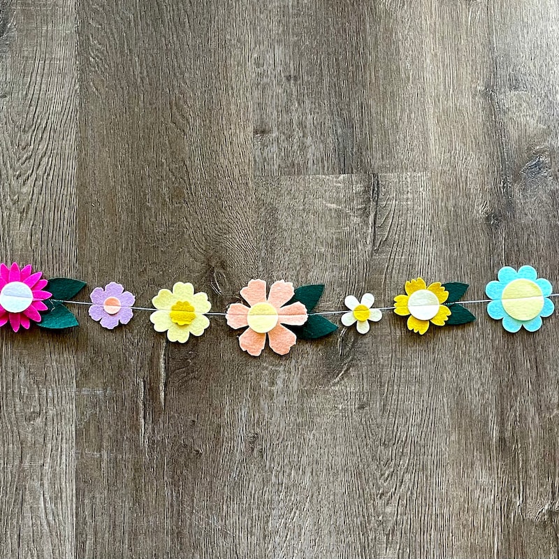 Spring Garland - Etsy