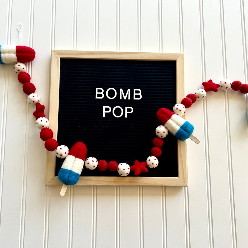 Patriotic Garland - Etsy