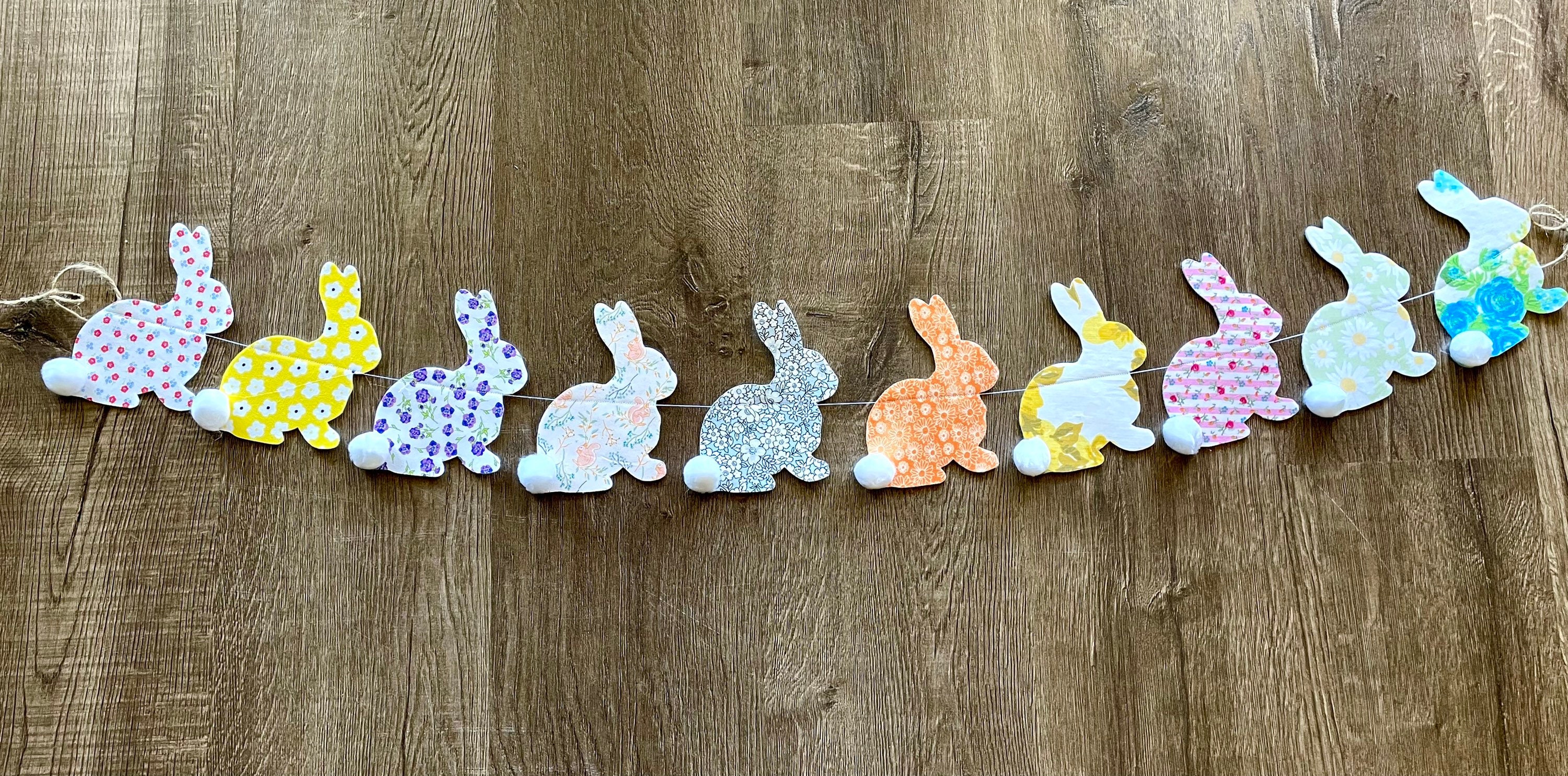 Easter Bunny Garland // Easter Bunny // Bunny Garland // - Etsy