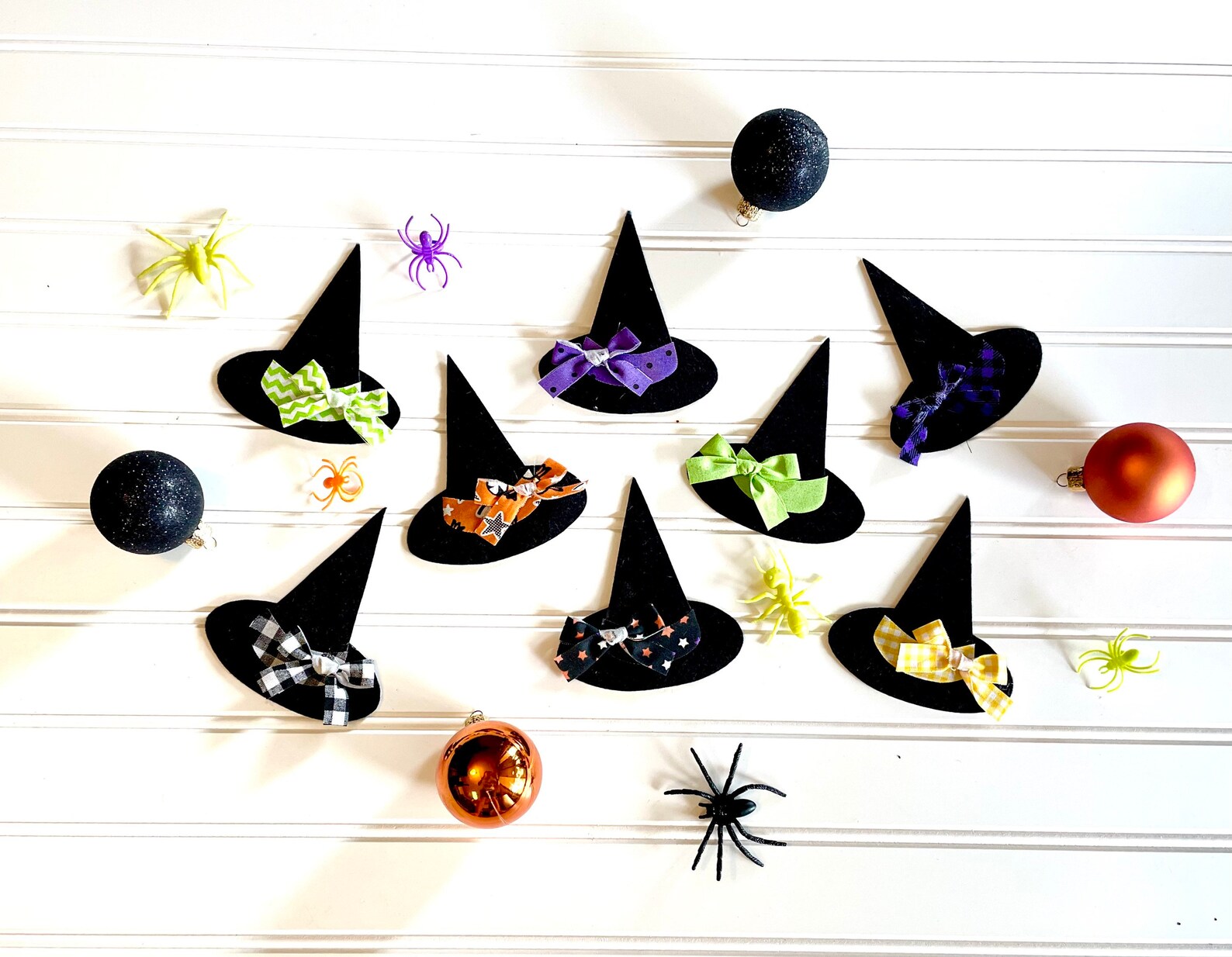 Witches Hat Garland // Halloween Garland // Witch Decor // - Etsy