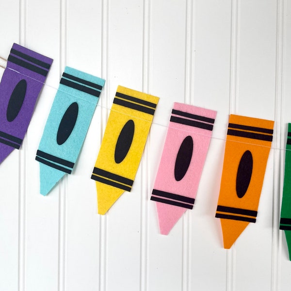 Crayon Classroom Decoration - Etsy