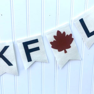 Thankful Pennant Banner // Thanksgiving Pennant Banner // Pennant ...