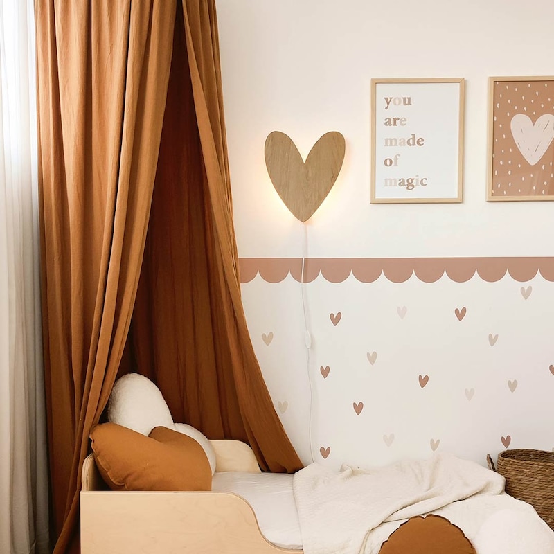 Scallop Wall Decal - Etsy