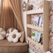 Corner Sofa BROWN Corduroy, Kids Corner Couch, Sitting Corner Foam Sofa ...