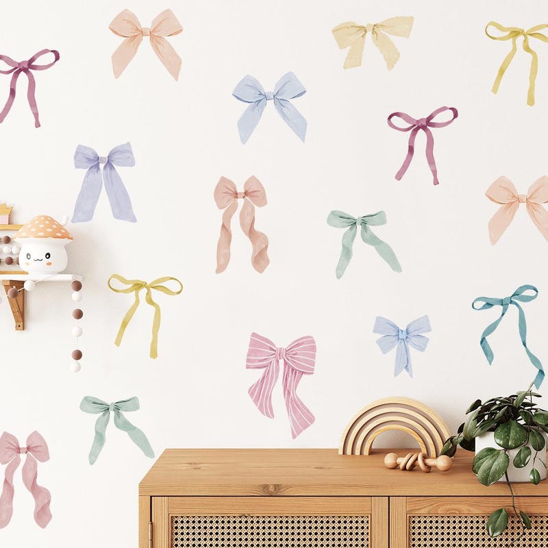 Bow Room Decal - Etsy