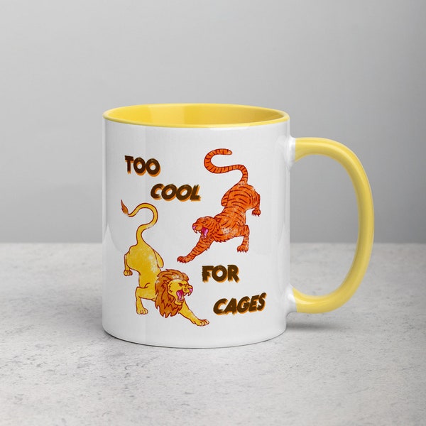 Big Cat Mug - Etsy