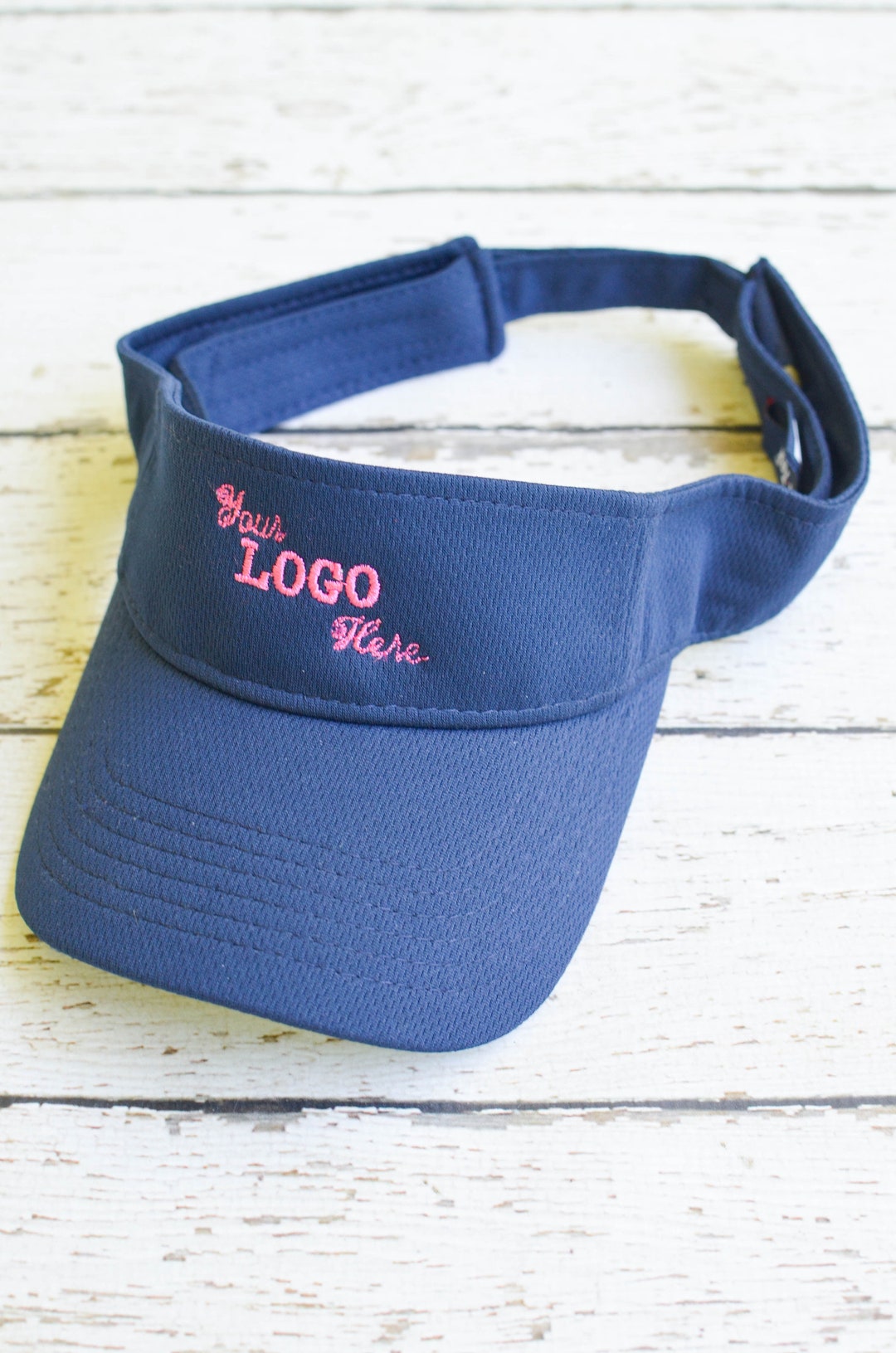 Visor / Custom Embroidery Logo / Moisture Wick - Etsy