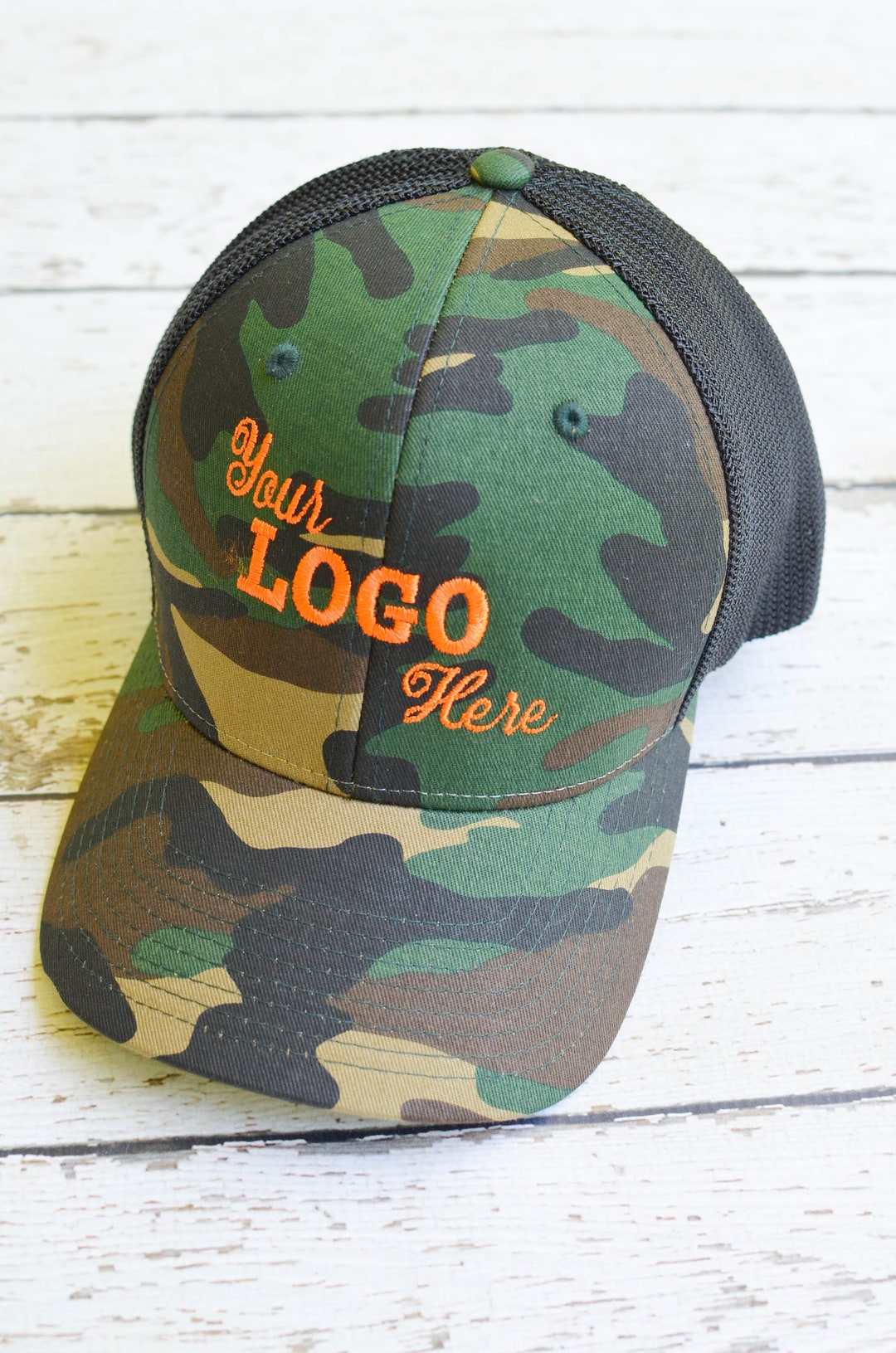 Richardson Camo 112P Trucker Cap / Embroidery - Etsy