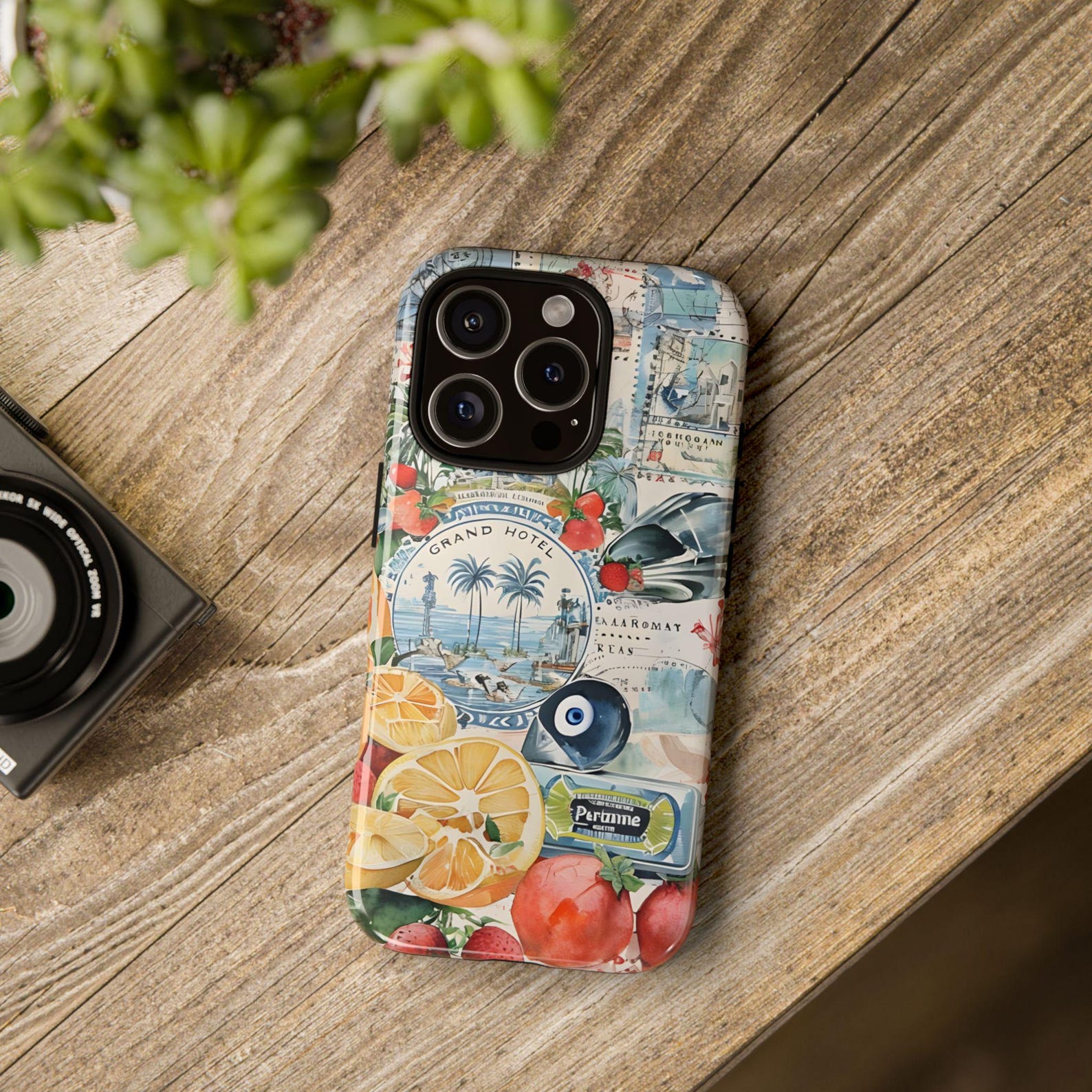 Aesthetic Summer Collage Phone Case, La Dolce Vita, Cute & Trendy ...