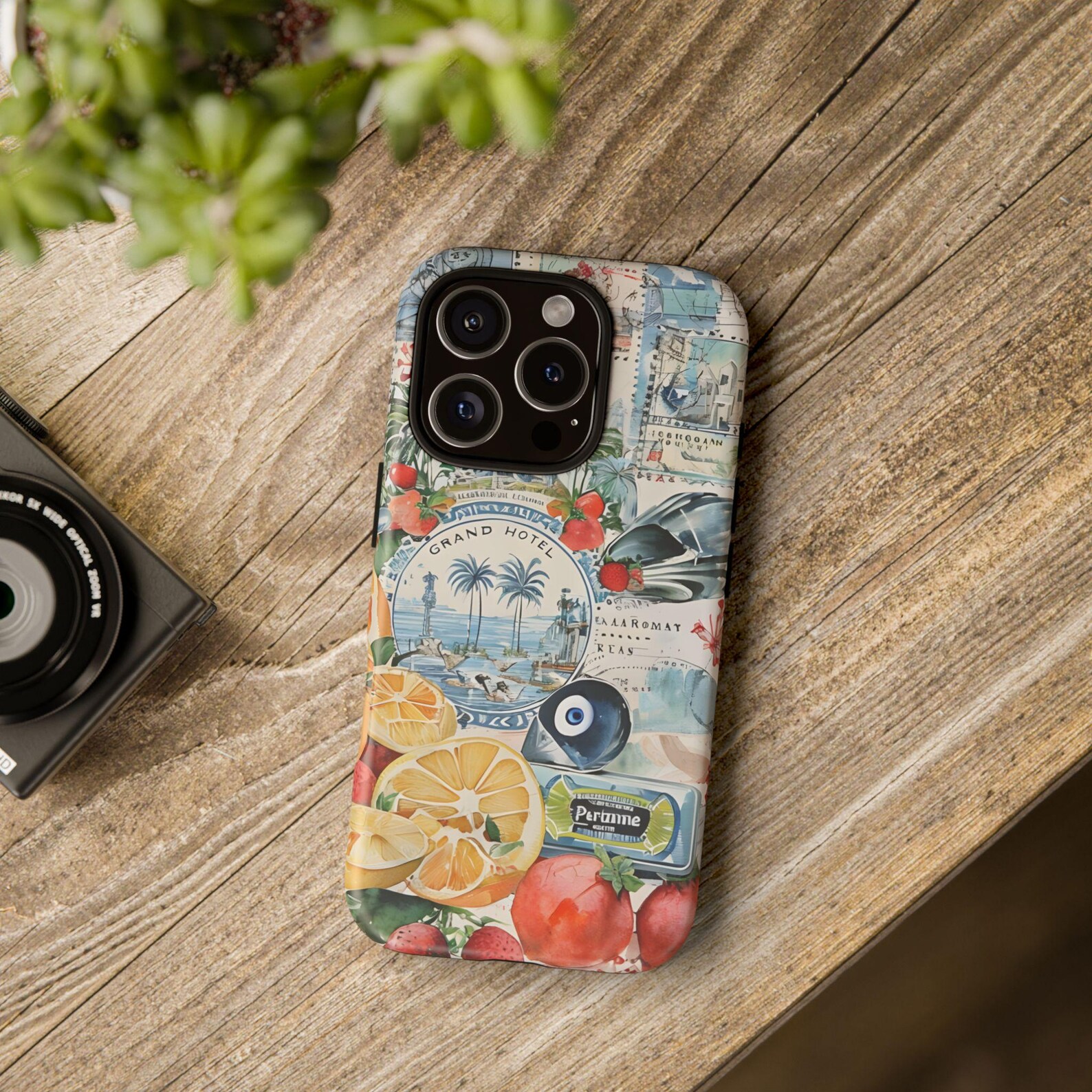 Aesthetic Summer Collage Phone Case, La Dolce Vita, Cute & Trendy ...