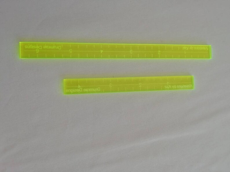 Quilters Half Inch Rulers, Acrylic Templates, Sewing Accessories ...