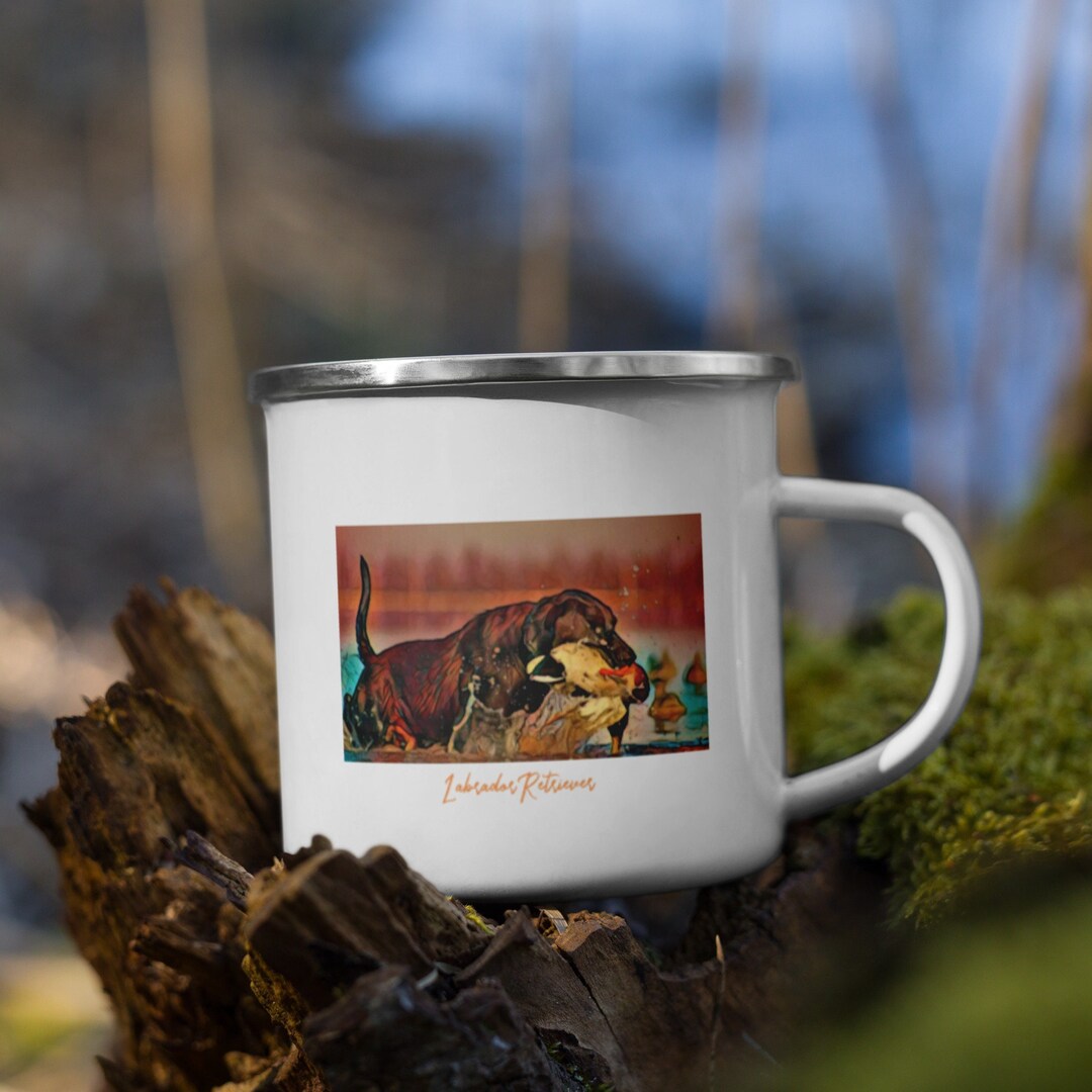 Black Lab Hunting Coffee Mug, Ducks, Dogs, Duck Hunting, Waterfowl ...