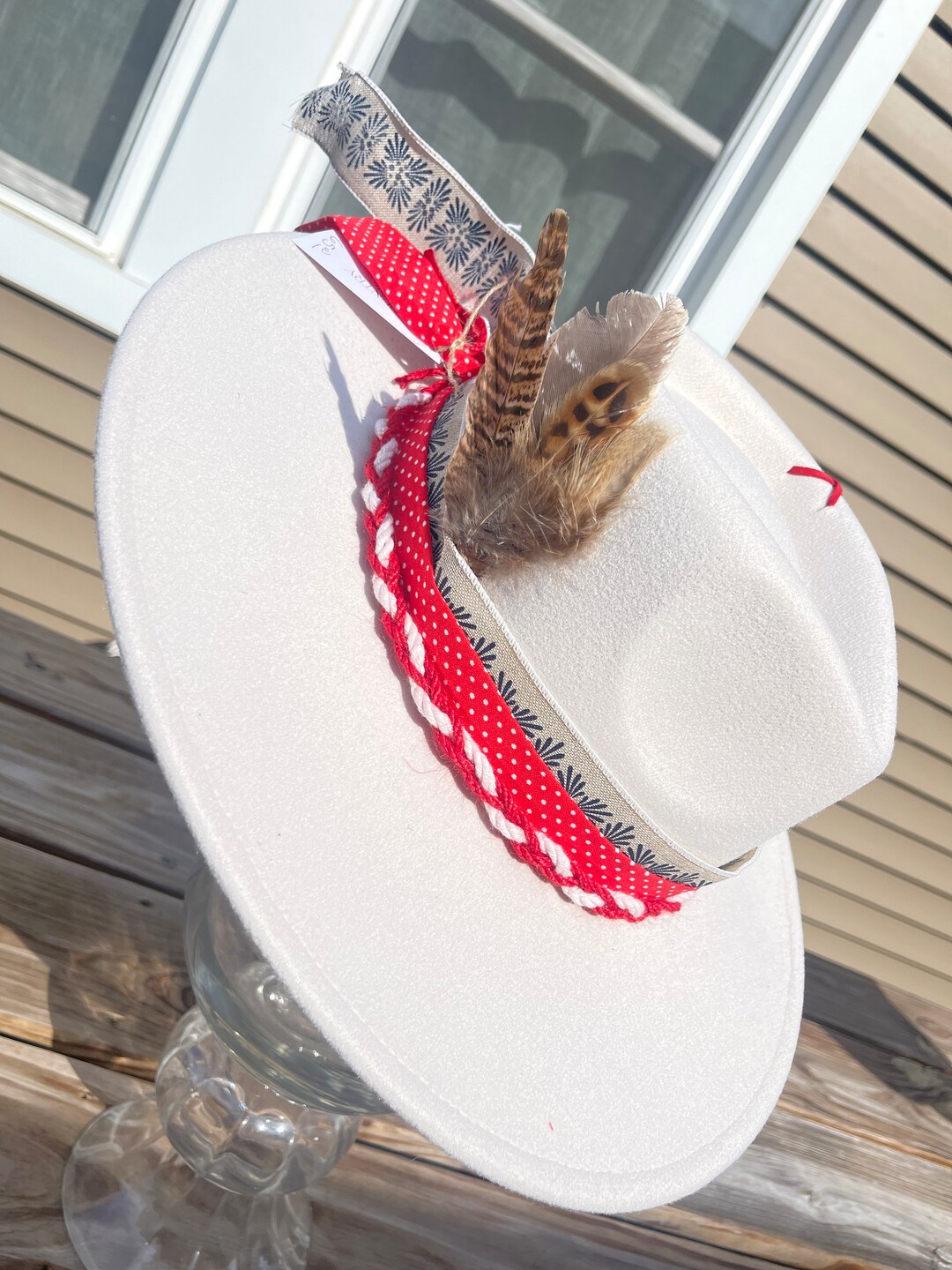 White Rancher Hat - Etsy