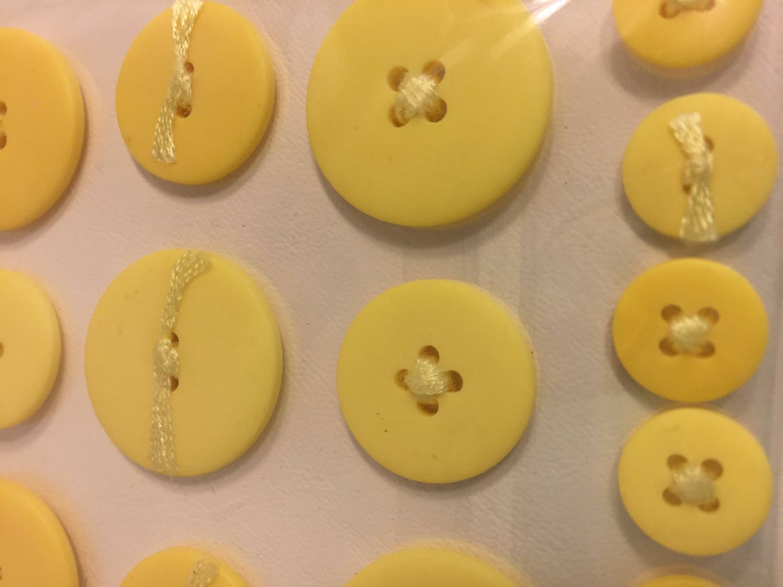 Sticko Button Ups, Photo Safeadhesive Buttons, Yellow, Multi-sized ...