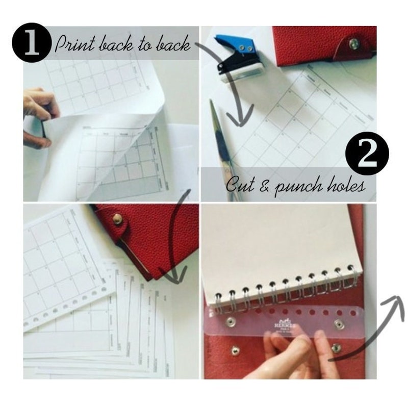 Mini Refill Paper Notebook - Etsy