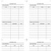 Borrowed Items Log PRINTABLE PDF Planner Pages Made for Louis Vuitton ...