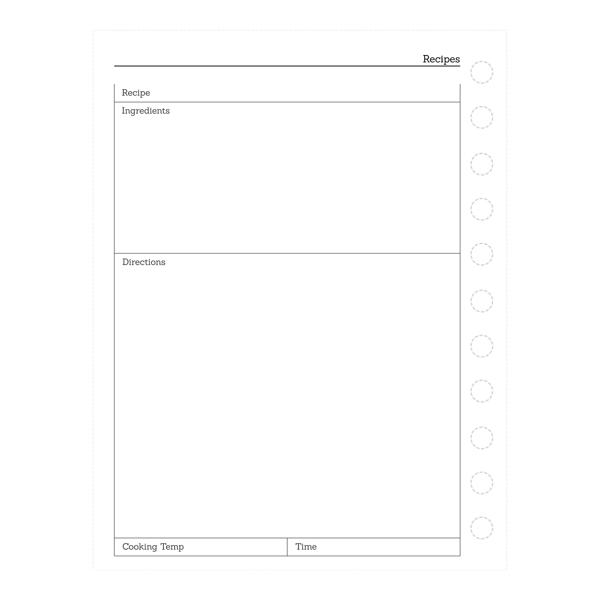 Refills Made for Hermes Ulysse PM Notebook Agenda – Productivity Pack ...