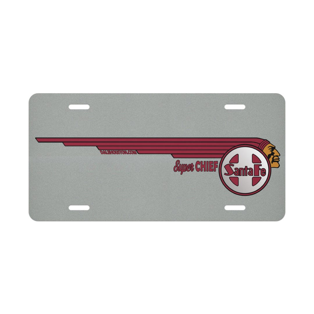 Super Chief Vanity License Plate - Etsy