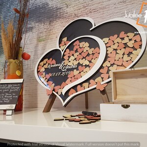 Wedding Guest Book, Drop Box Guestbook, Wedding Guest Book Drop Top ...