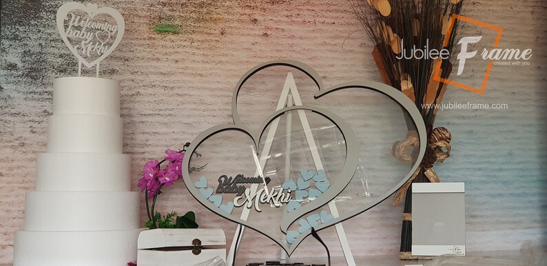 Transparent Guest Book for Weeding or Shower With Clear Background Wood ...