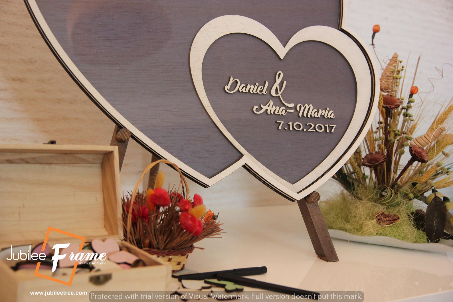 Drop Box Frame Wedding Guestbook Guest Book Drop Top - Etsy