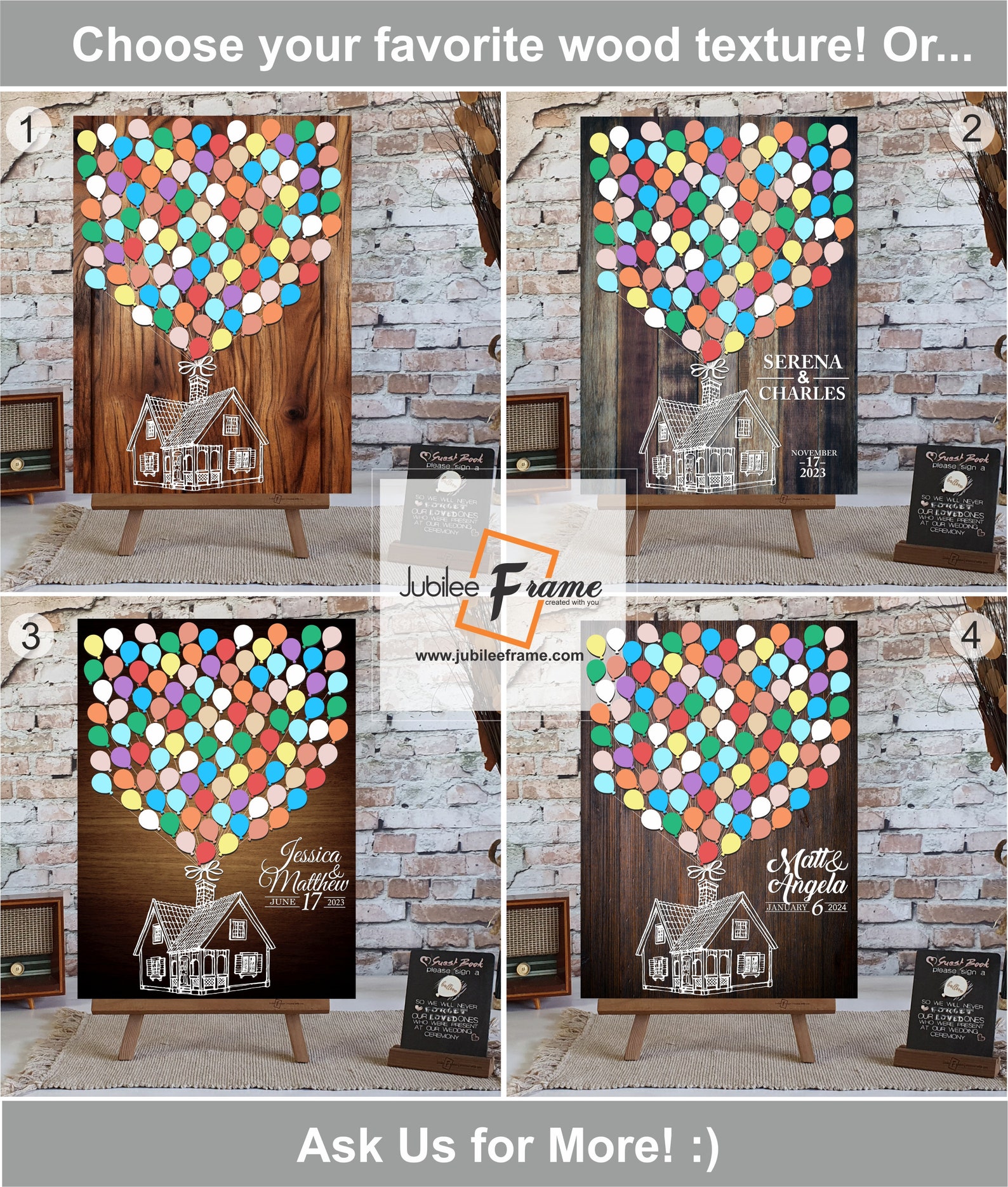 Wedding Guestbook - Personalized Memory With Heartfelt Signatures, Love ...