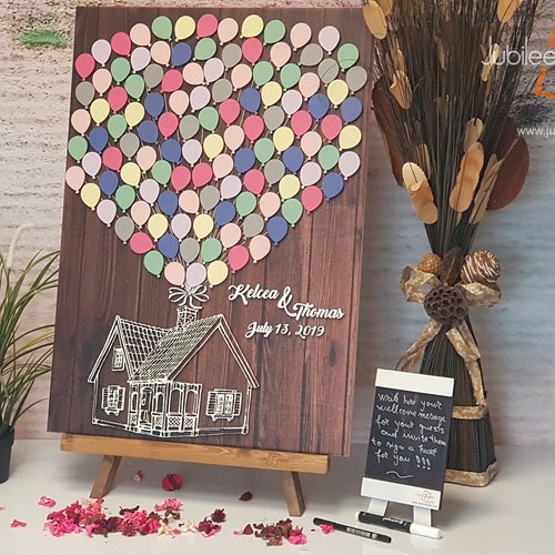 Up House Movie Disney Inspired Guest Book Alternative Wedding | Etsy