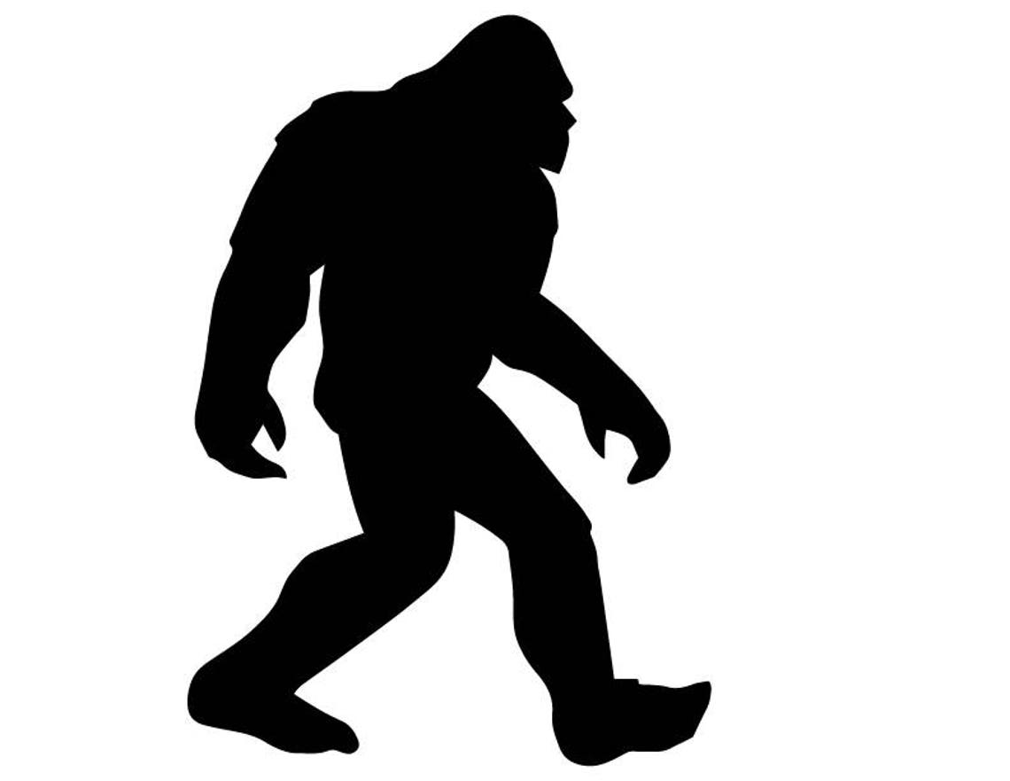 Sasquatch Vinyl Window Decal - Etsy