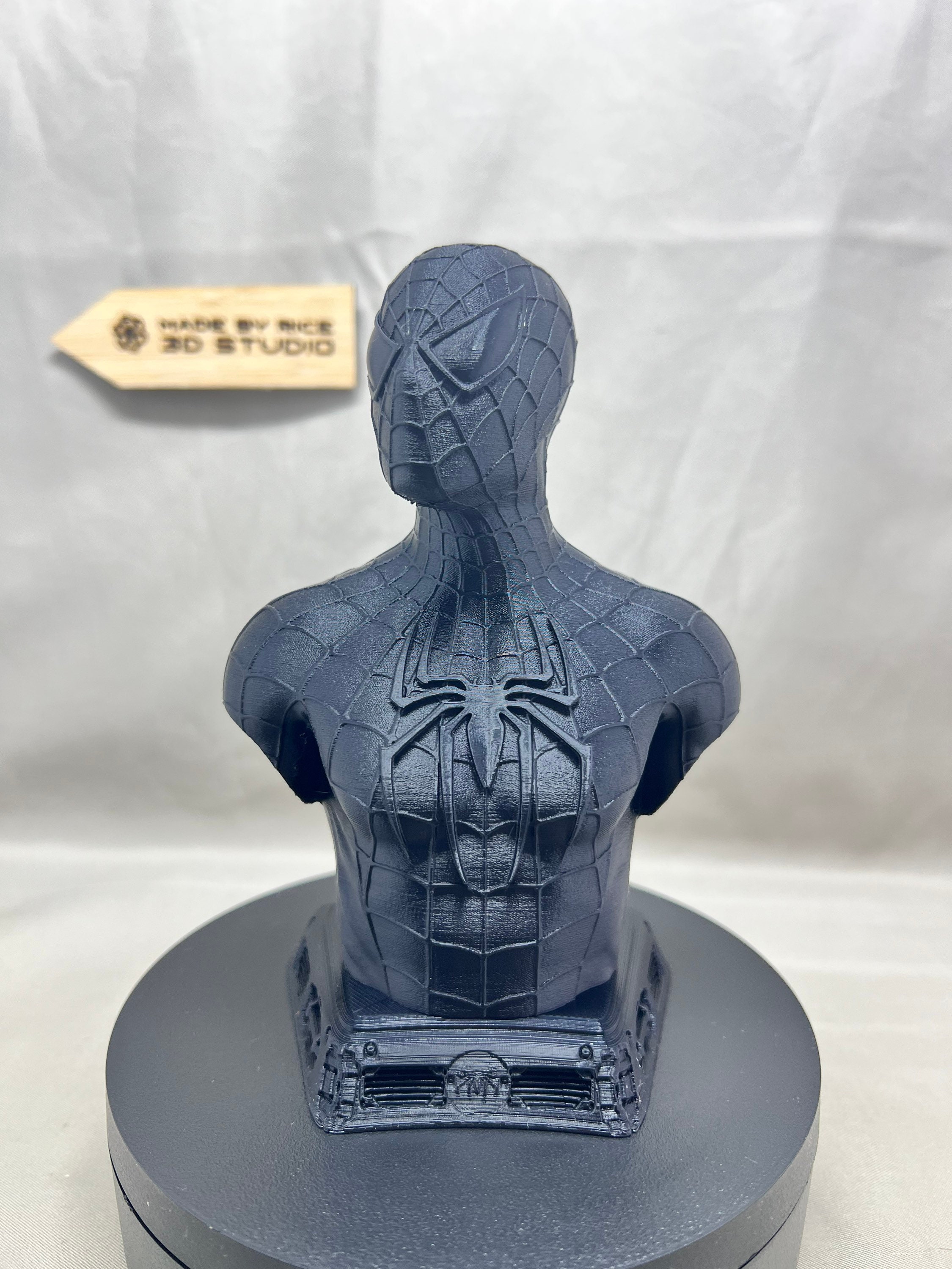 Spider-man Bust: Pewter, Raw Plastic, or Tri-color Finish - Etsy