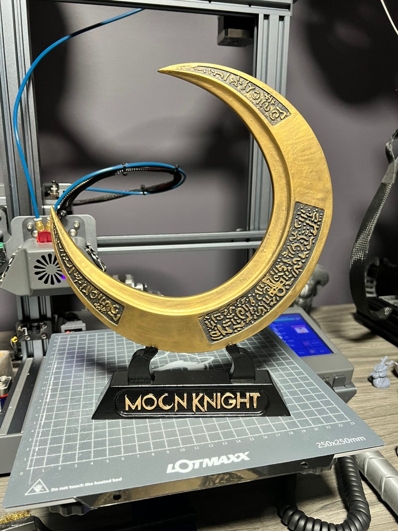 Moon Knight Crescent Dart With Display Stand - Etsy