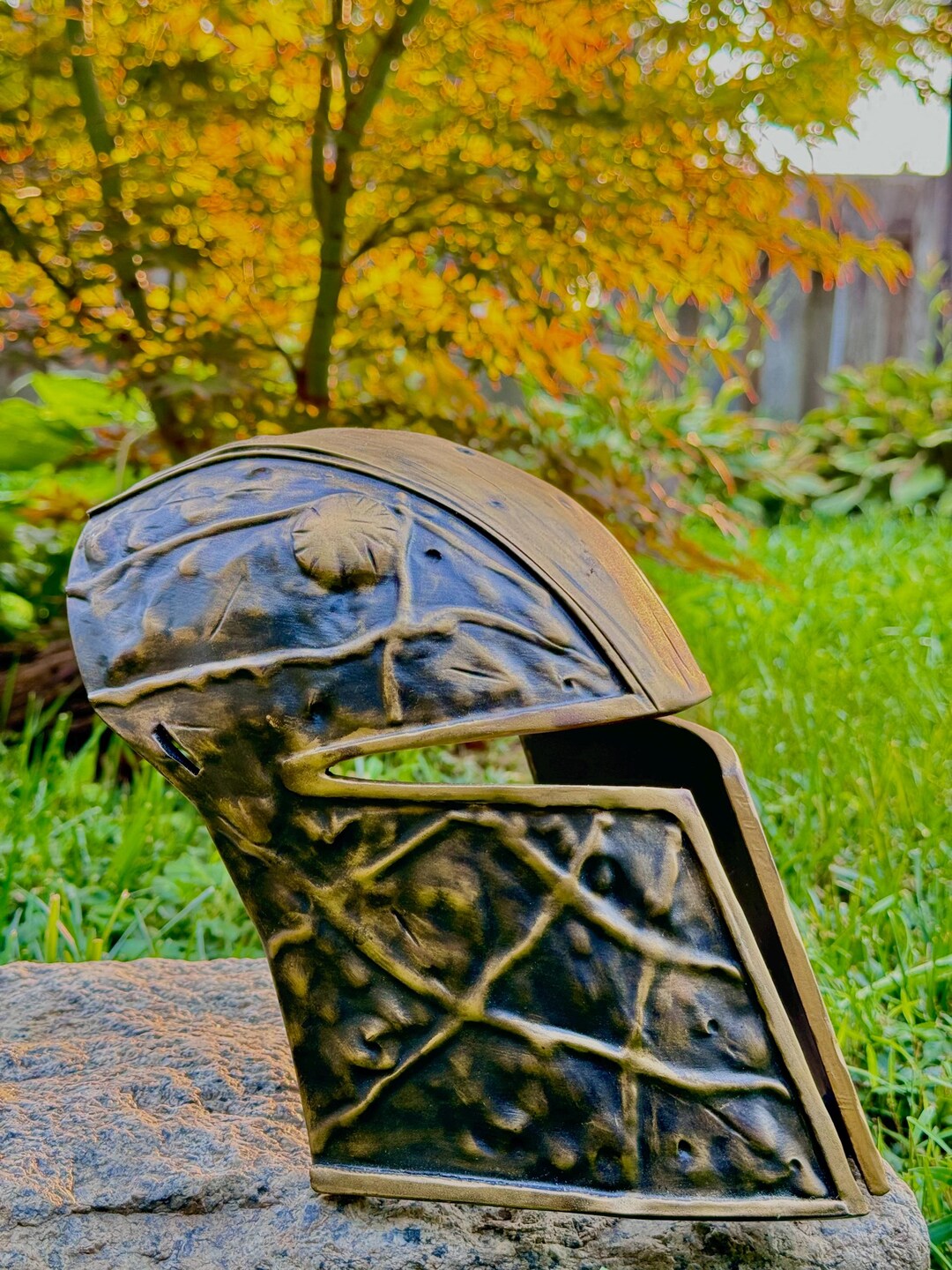 Mandalore the Ultimate Mask | Handcrafted, Painted 3D Print - Etsy