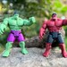 Hulk Action Figure TAS 96 7 Inch Tall Articulated the Incredible Hulk ...