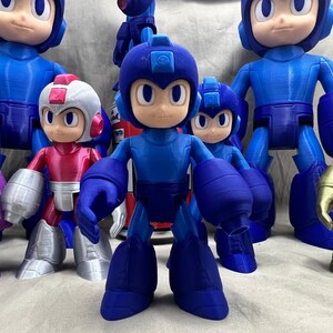 Mega Man Action Figure - Design Your Own Color Scheme Available - Etsy