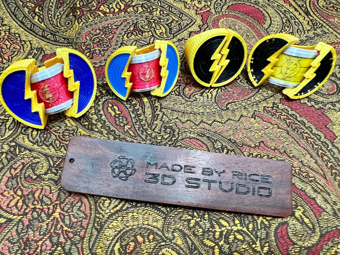 The Flash Ring Inspired Replica - Fan Art - Size 10 and Larger - Etsy