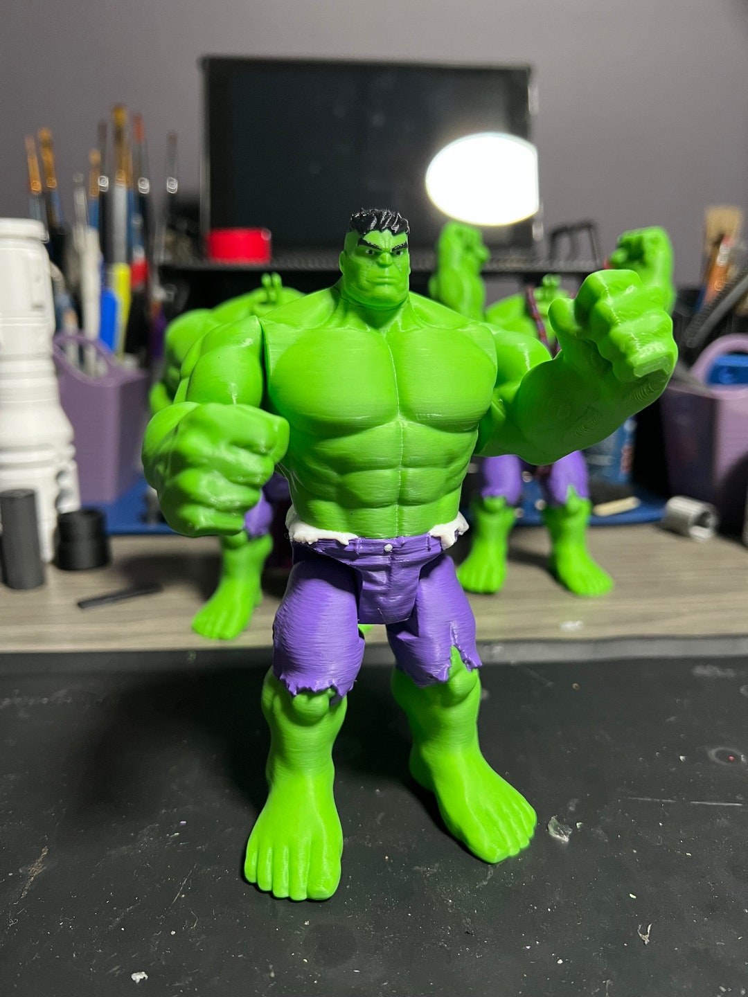 The Hulk Action Figure 6 Inch Tall Articulated the Incredible Hulk - Etsy