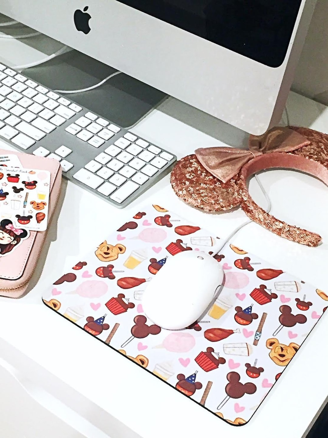 Disneyland Disney World Snacks Inspired Mousepad READY TO - Etsy