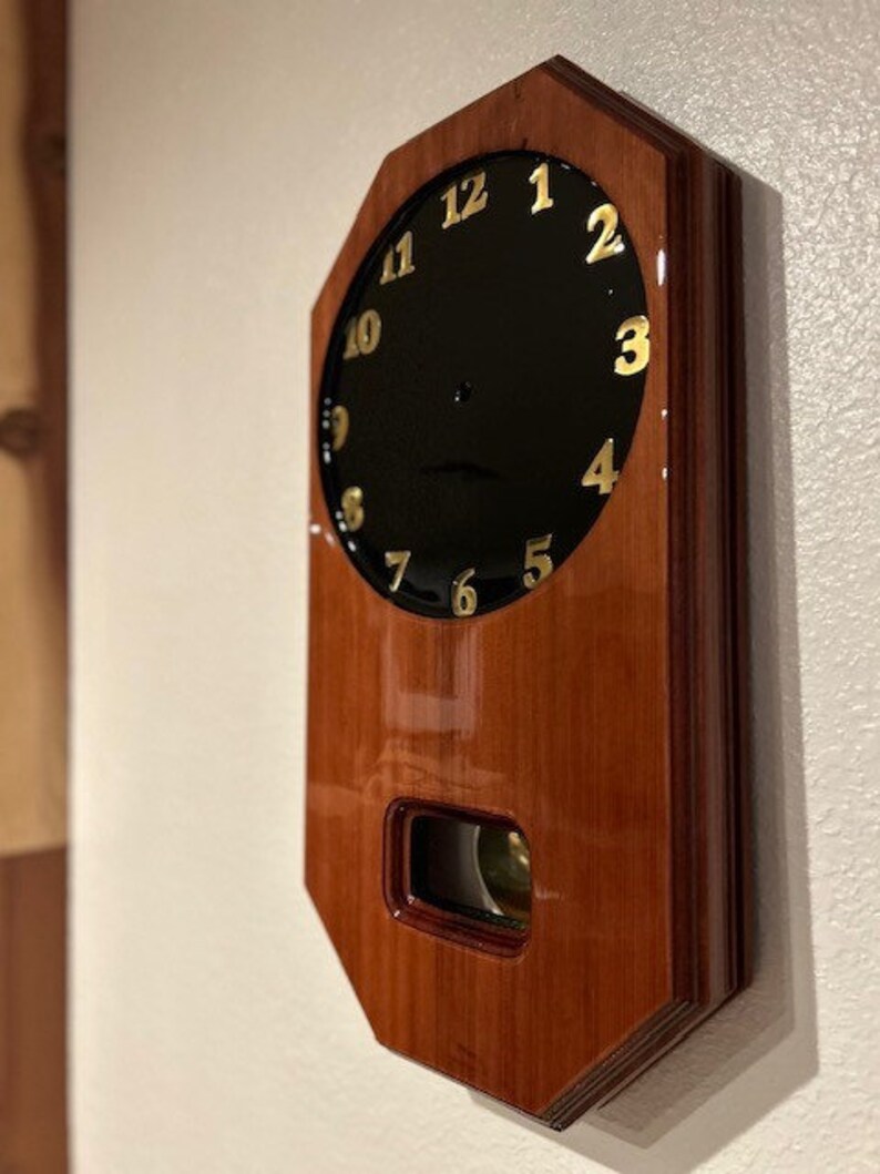 Redwood Pendulum Clock - Etsy