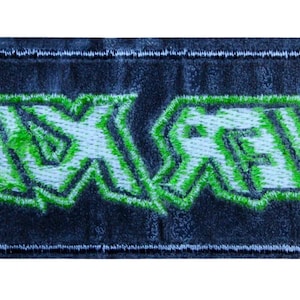 Overkill Iron-on Embroidered Patch - Thrash Metal Band Logo - Etsy